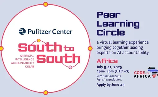 South-to-South AI Accountability CoLab’s Peer Learning Circle | Pulitzer Center